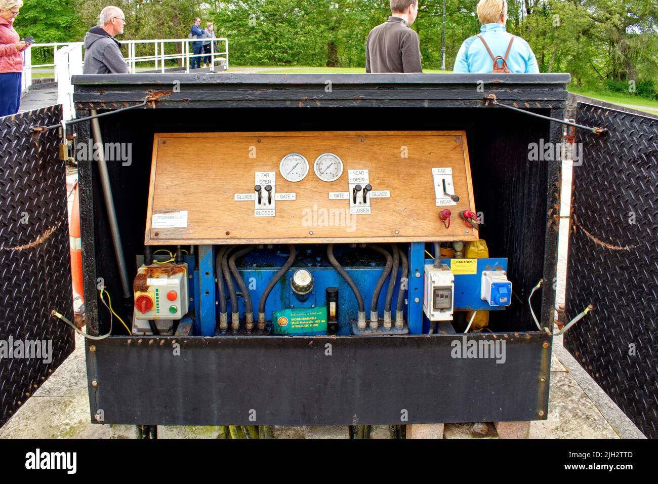 FORT WILLIAM CALEDONIAN CANAL NEPTUNES STAIRCASE CONTROL BOX FOR ...