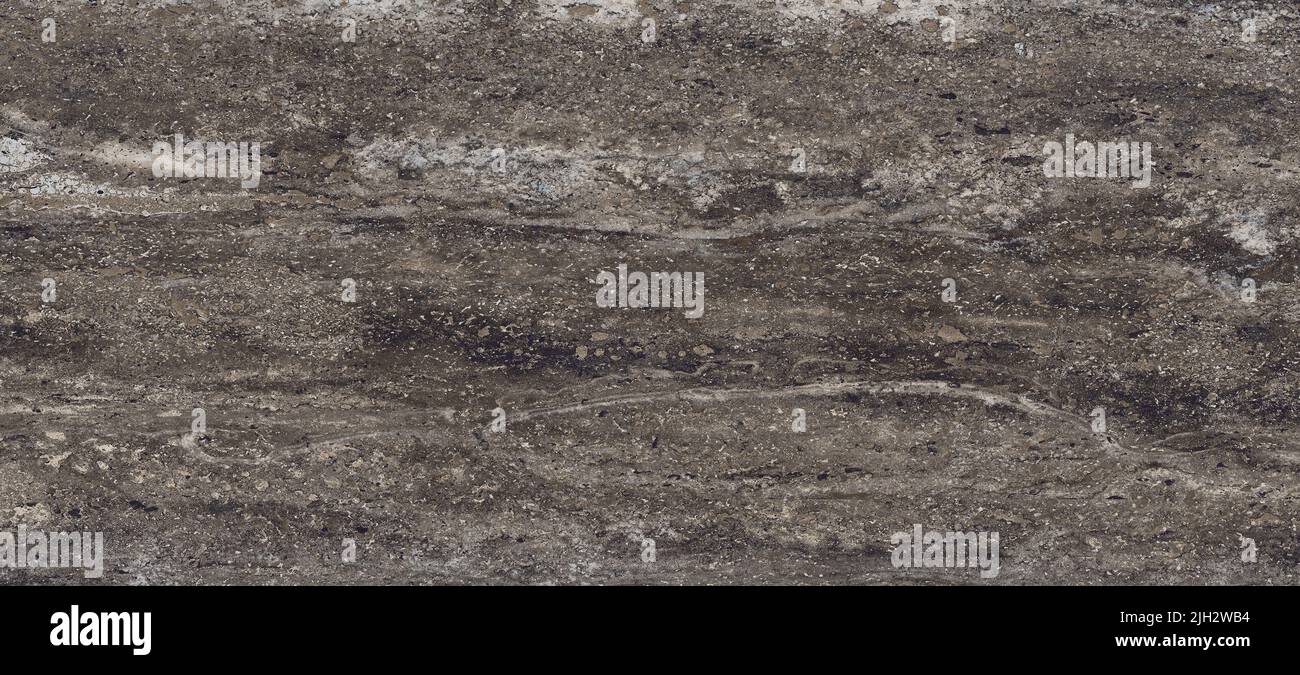 Natural stone texture. Brown marble, matt surface, Italian slab ...
