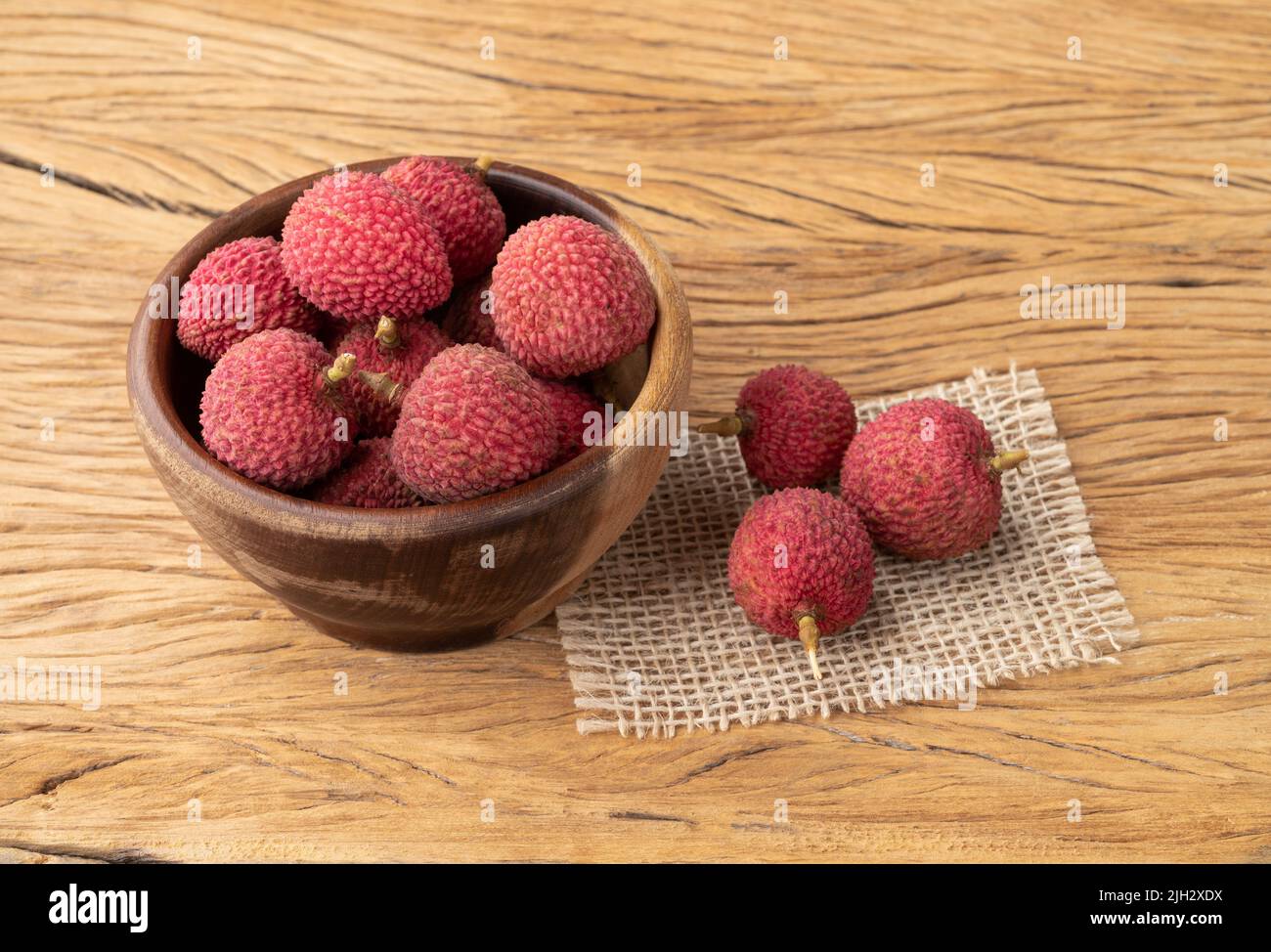 Lychees in bowl dessert hi-res stock photography and images - Alamy