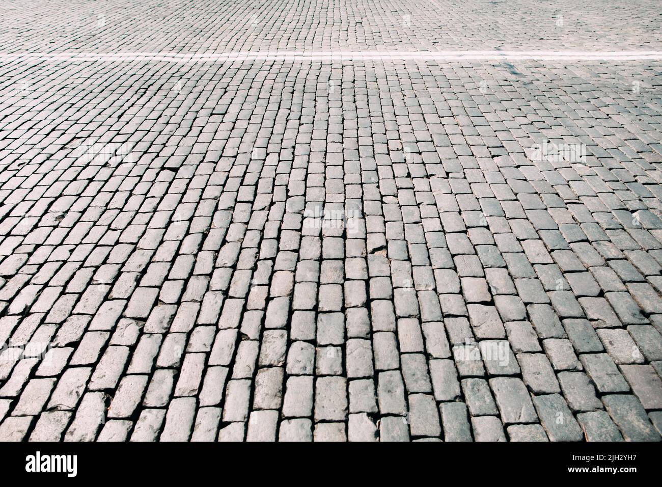 Paving stone square texture, free space Stock Photo - Alamy