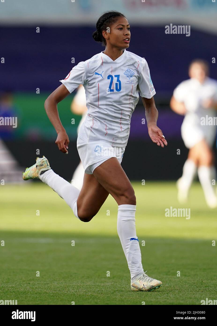 Iceland’s Sveindís Jane Jonsdottir during the UEFA Women's Euro 2022 ...