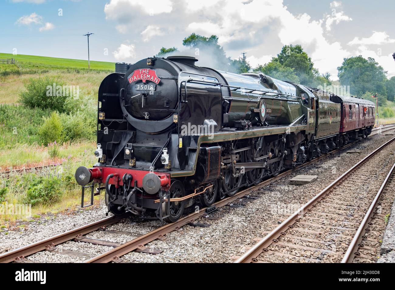 Bulleid firth brown wheels hi-res stock photography and images - Alamy