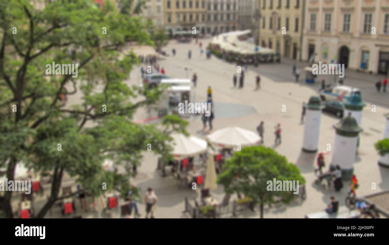 effect of blurring in a creative idea on the topic of travel and ...