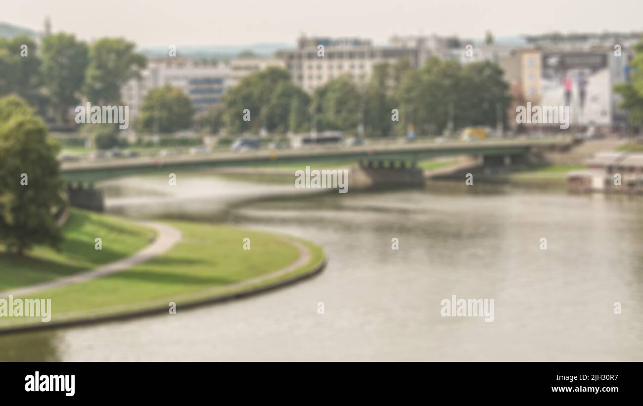 effect of blurring in a creative idea on the topic of travel and ...