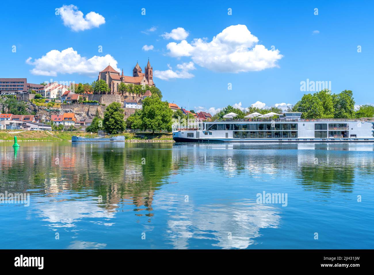Breisach am Rhein, View, Germany Stock Photo - Alamy