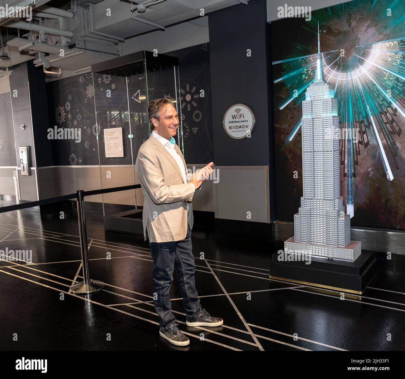 New York, NY - July 14, 2022: Formula E CEO Jamie Reigle attends ...