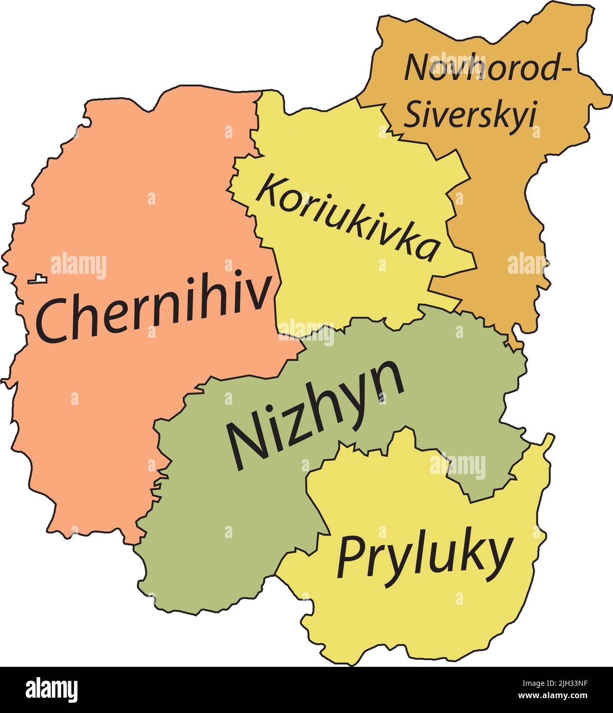 Chernihiv oblast flag hi-res stock photography and images - Alamy