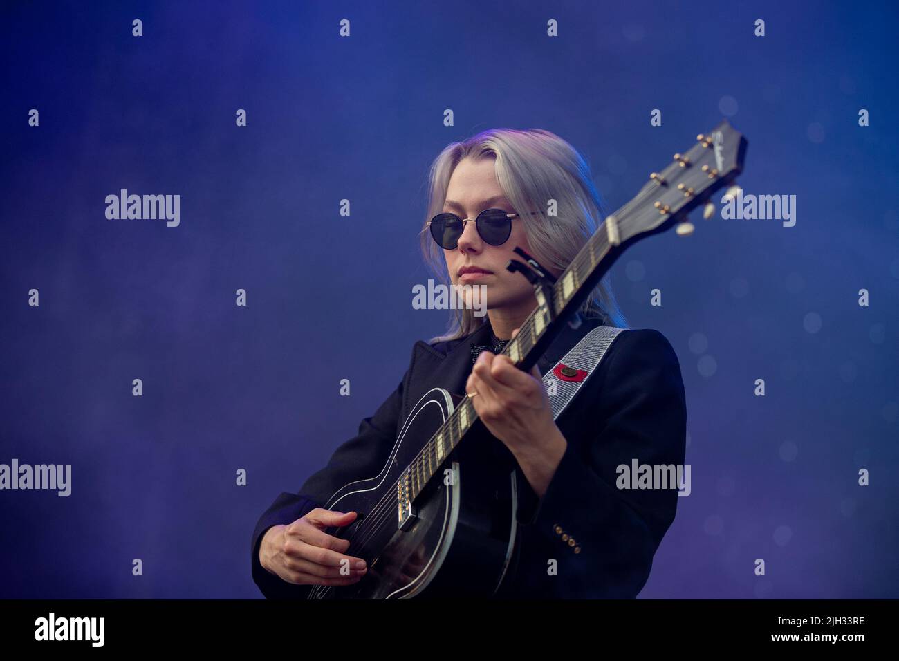 Ostrava, Czech Republic. 14th July, 2022. Singer Phoebe Bridgers ...