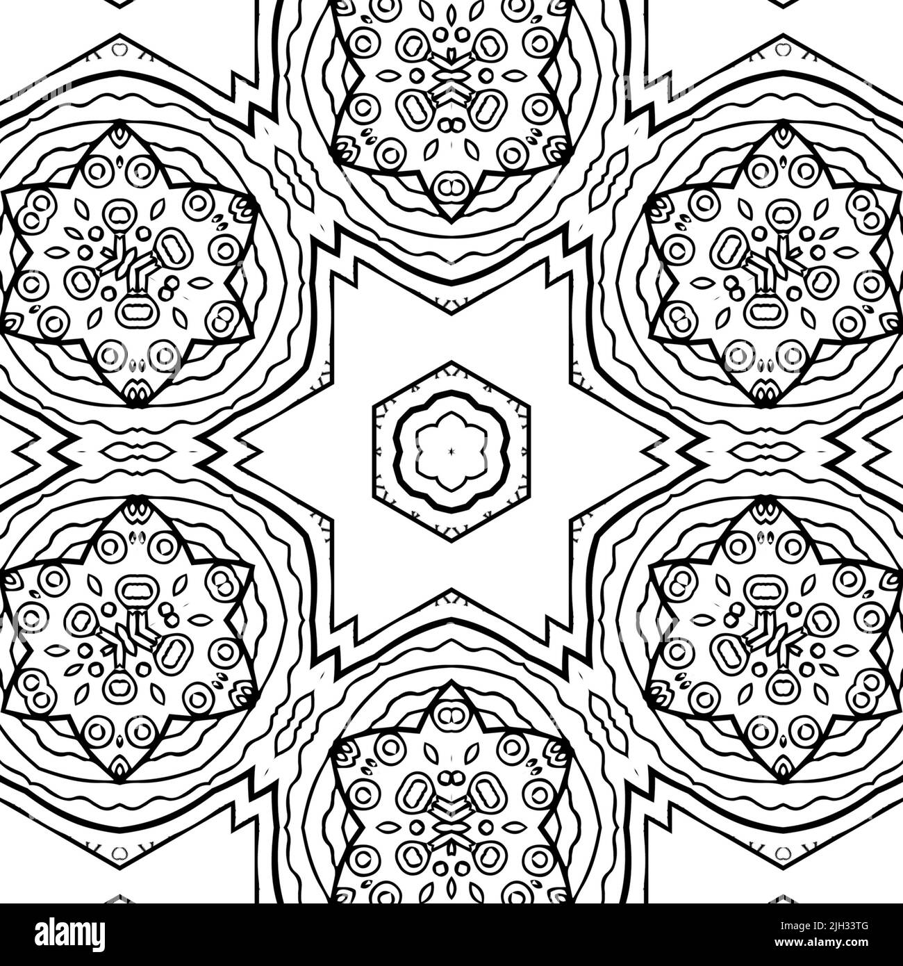 Abstract Computer generated Fractal design. A fractal is a never-ending ...