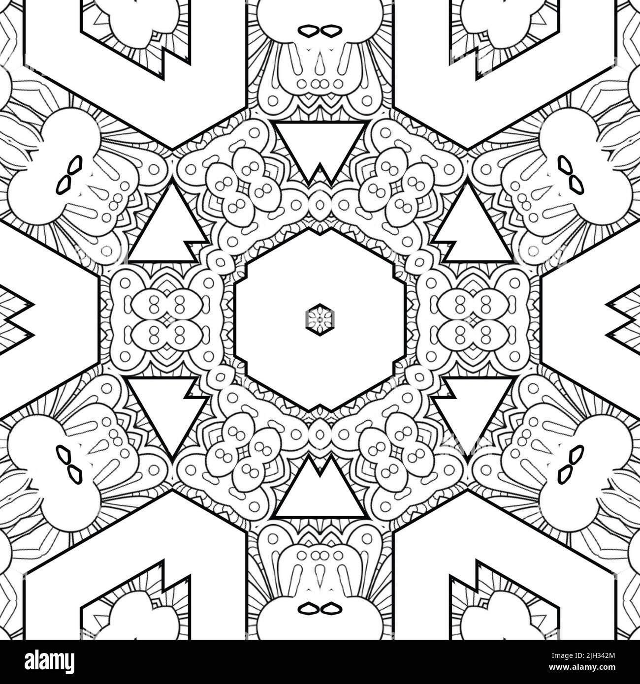 Abstract Computer generated Fractal design. A fractal is a never-ending ...