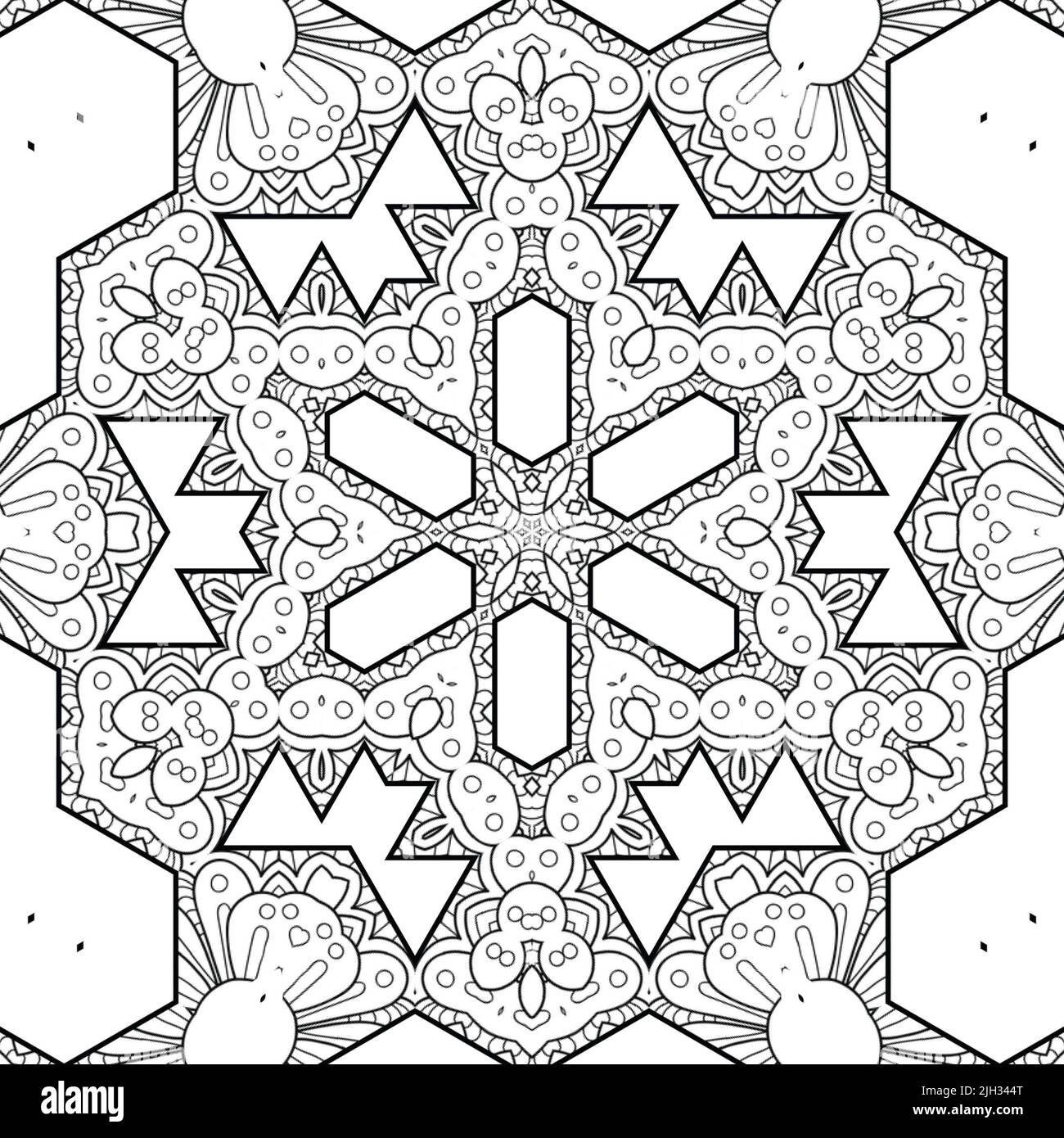 Abstract Computer generated Fractal design. A fractal is a never-ending ...