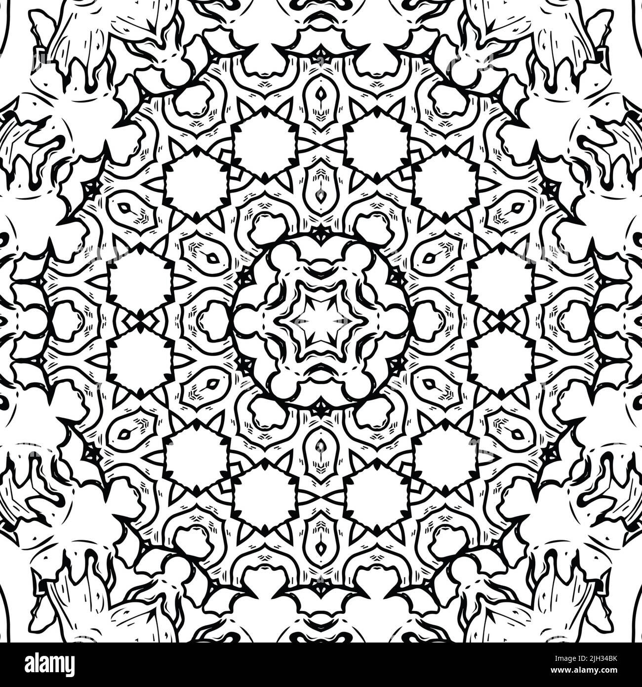 Abstract Computer generated Fractal design. A fractal is a never-ending ...