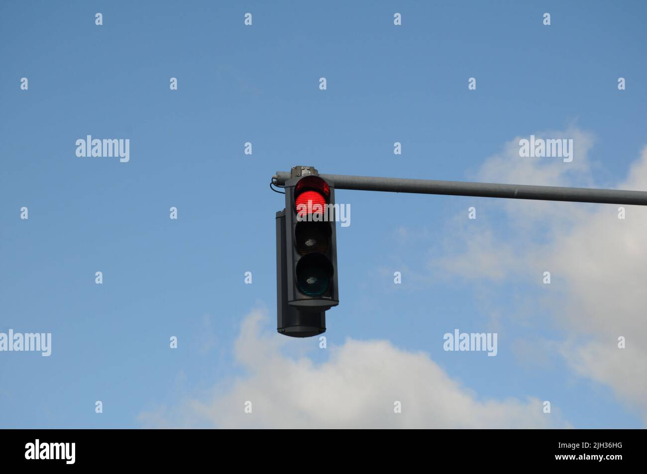 Kastrup/Copenhagen/Denmark/14 July 2022/ Traffic signal lights at ...