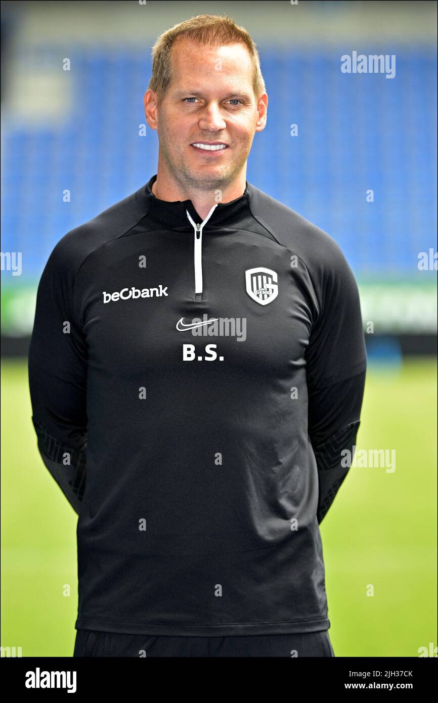 Belgium. 14th July, 2022. Genk's high performance specialist Bram ...