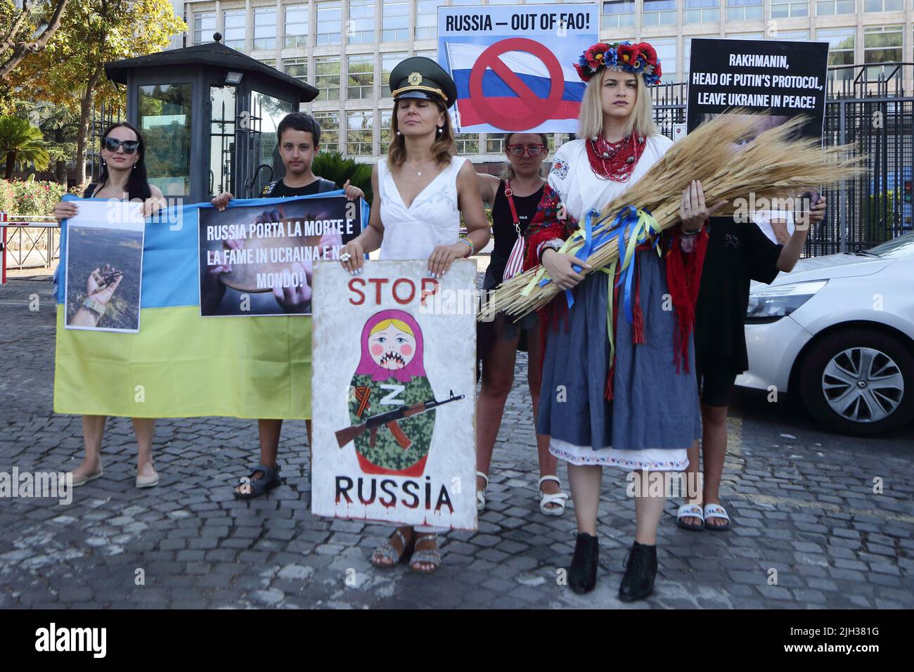 Fao rome building hi-res stock photography and images - Alamy