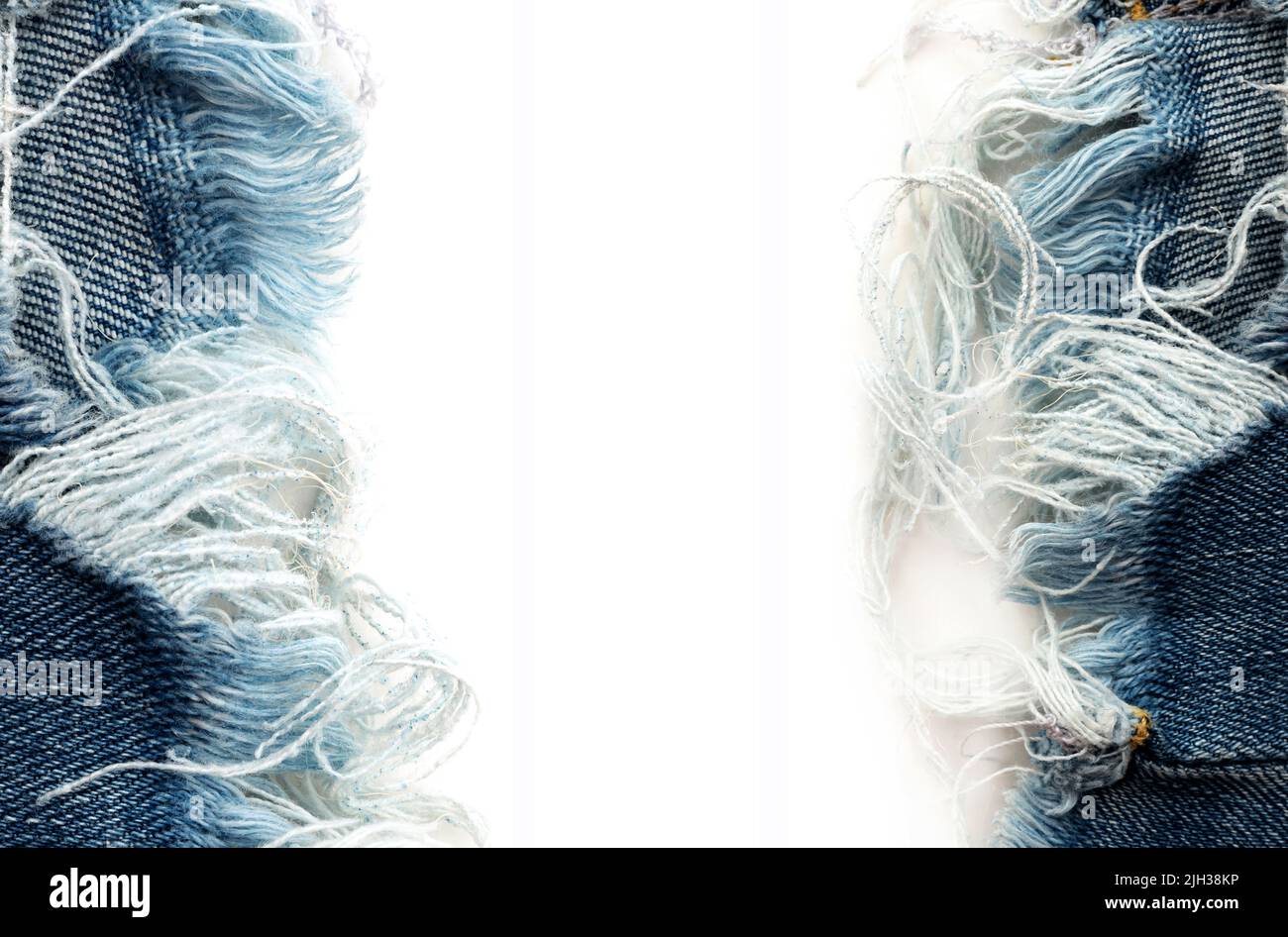 Ripped fabric frayed hi-res stock photography and images - Alamy