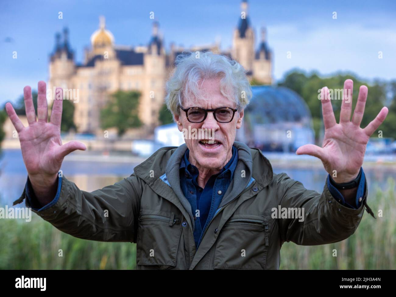 Schwerin, Germany. 14th July, 2022. Drummer and composer Stewart ...