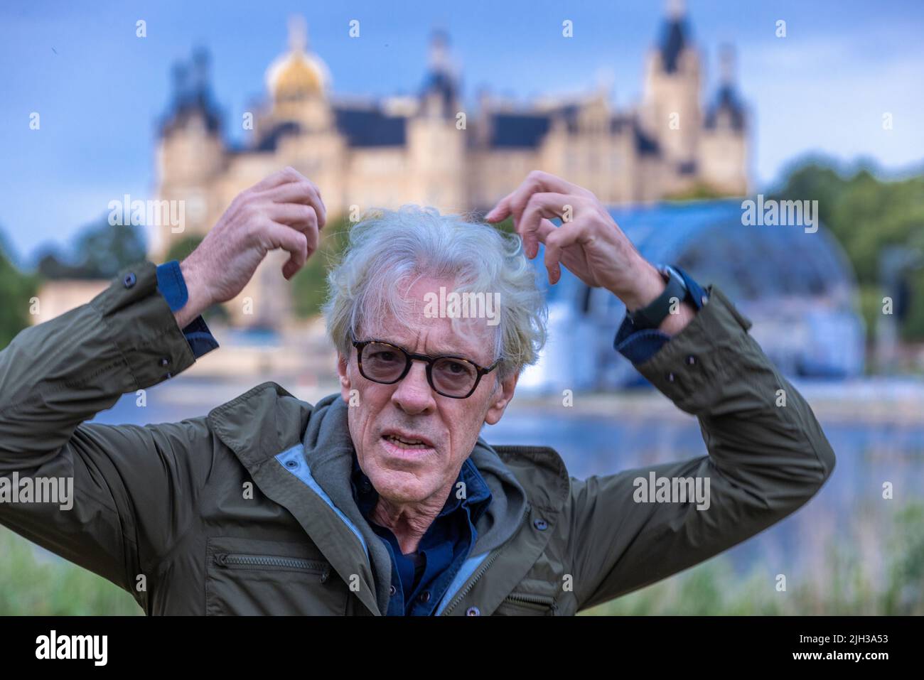 Schwerin, Germany. 14th July, 2022. Drummer and composer Stewart ...