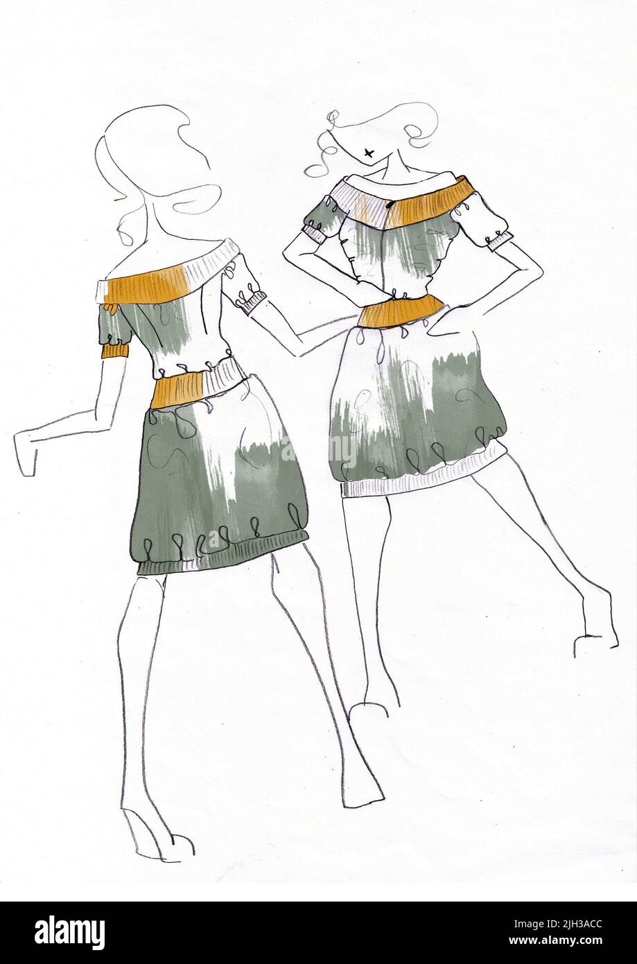 Mode illustrationen hi-res stock photography and images - Alamy