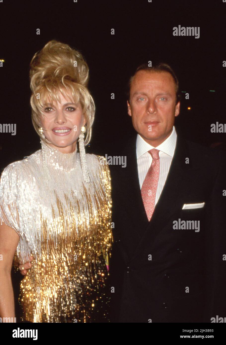 Ivana Trump and Riccardo Mazzucchelli at the Ivana Trump Book Party at ...