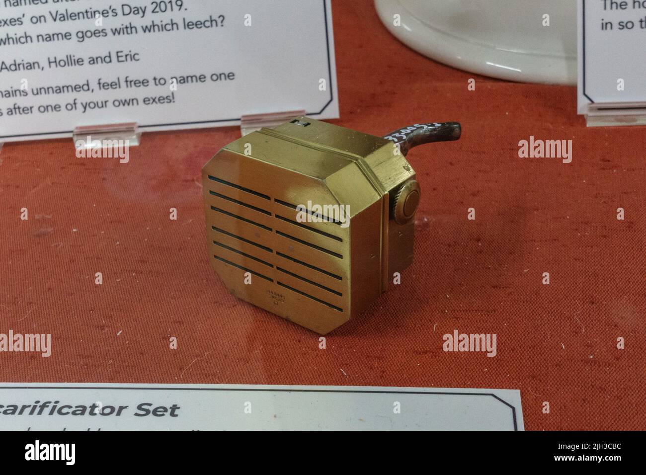 A scarificator set (spring loaded lancets), popular in 1700-1800s, on ...