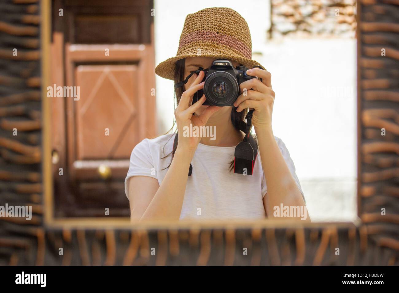 Female Photographer Self Portrait