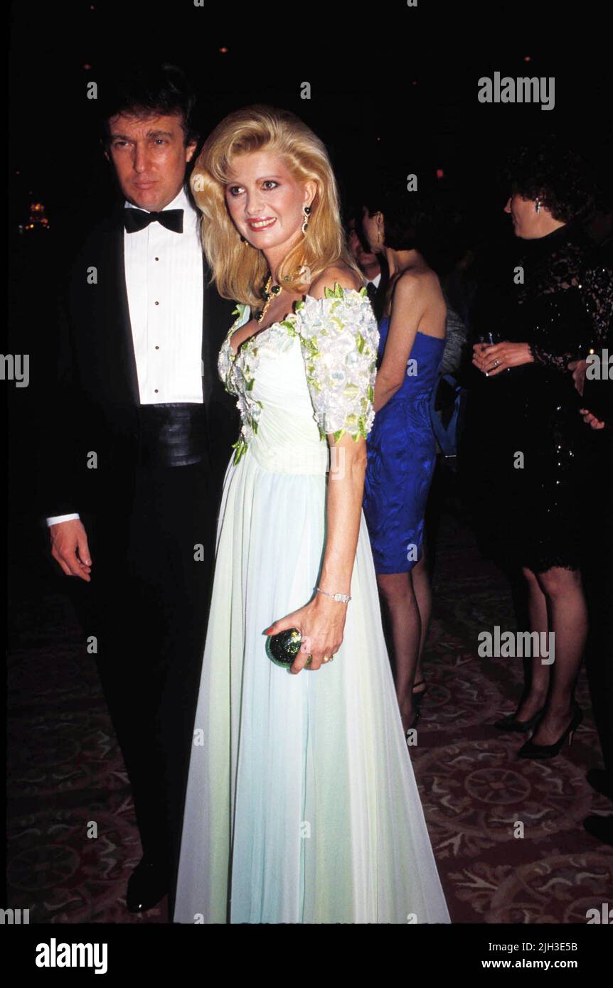 Feb 1, 1985 - New York, New York, U.S. - DONALD TRUMP and IVANA TRUMP ...