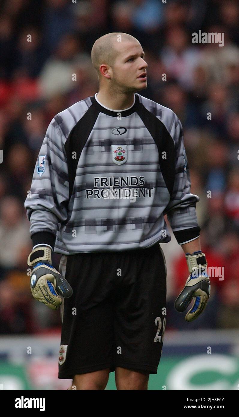 SOUTHAMPTON V WBA SOUTHAMPTON GOALKEEPER ALAN BLAYNEY PIC MIKE WALKER ...