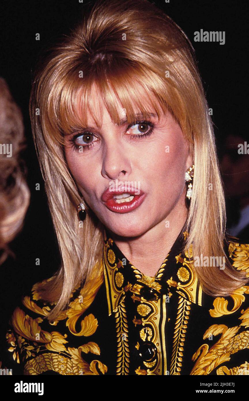 Jan 17, 1992 - New York, New York, USA - IVANA TRUMP attends the 38th ...