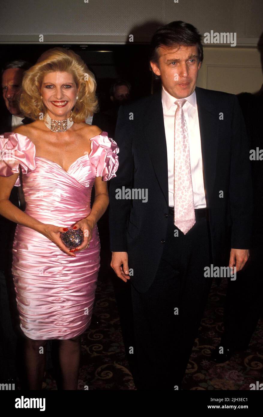 Circa 1985 - New York, New York, U.S. - DONALD TRUMP and IVANA TRUMP ...