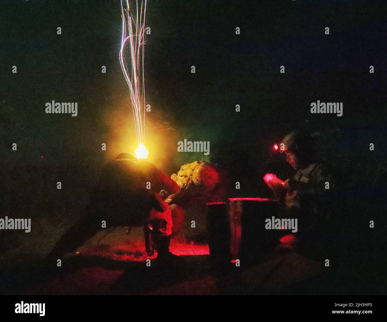 U.S. Army indirect-fire infantrymen assigned to Headquarters and ...