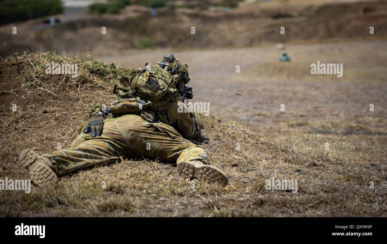 MARINE CORPS BASE HAWAII, Hawaii (July 12, 2022) A Tongan Marine from ...