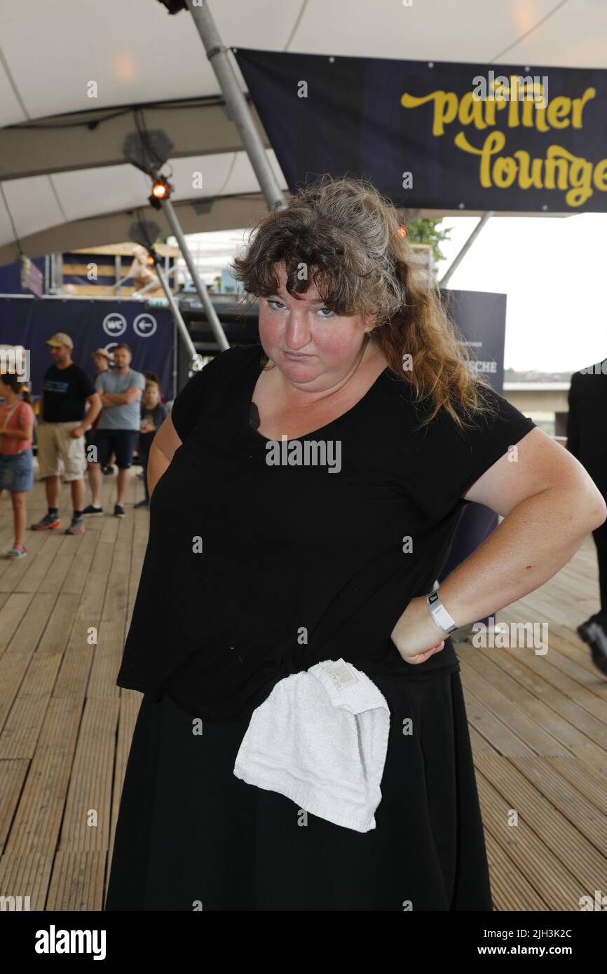 Annamateur oder Anna Mateur (Anna Maria Vogt) bei der Premiere des ...