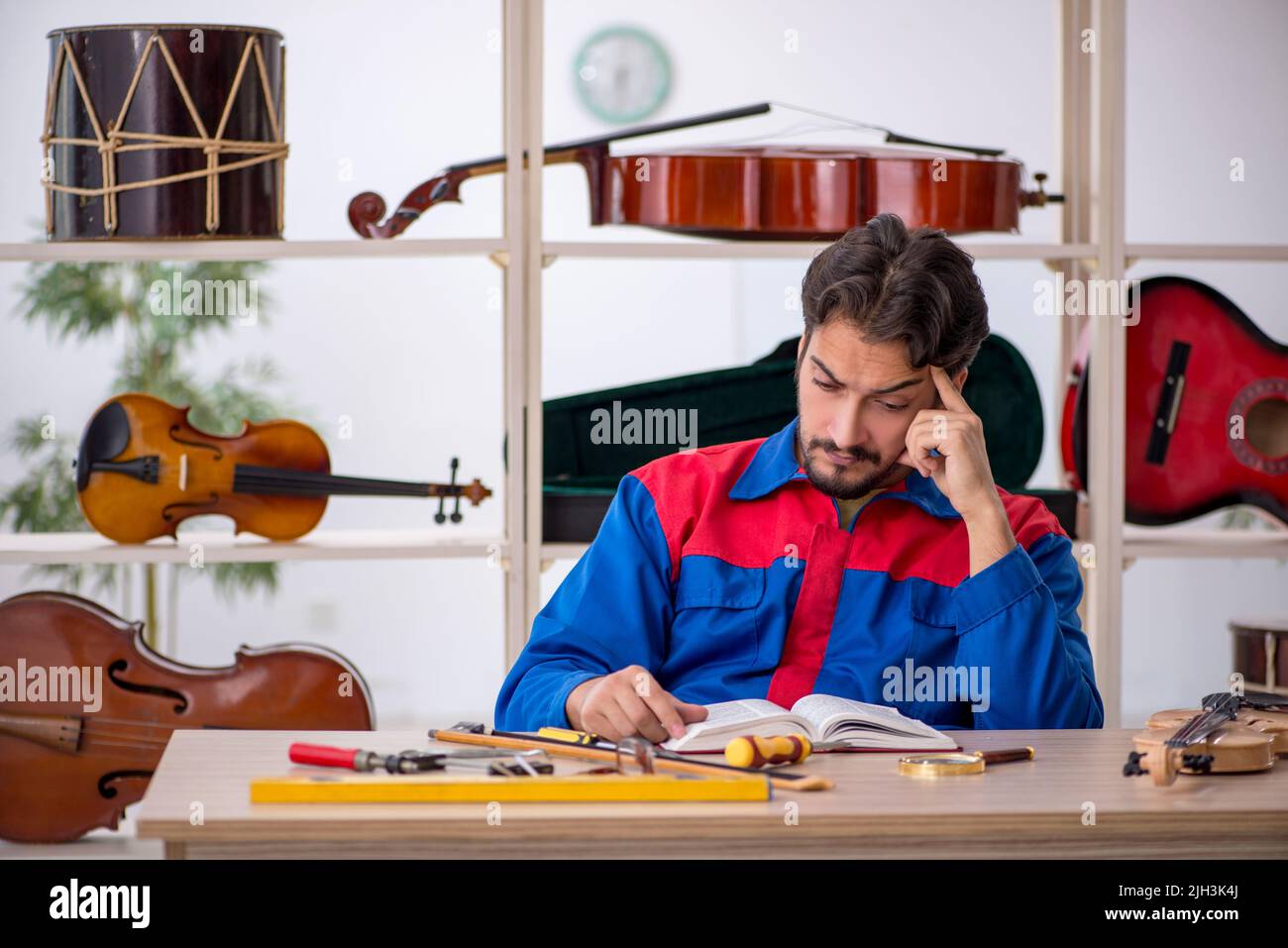 Repairing old book hi-res stock photography and images - Alamy