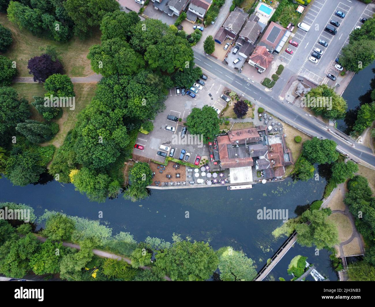 Hoddesdon aerial hi-res stock photography and images - Alamy