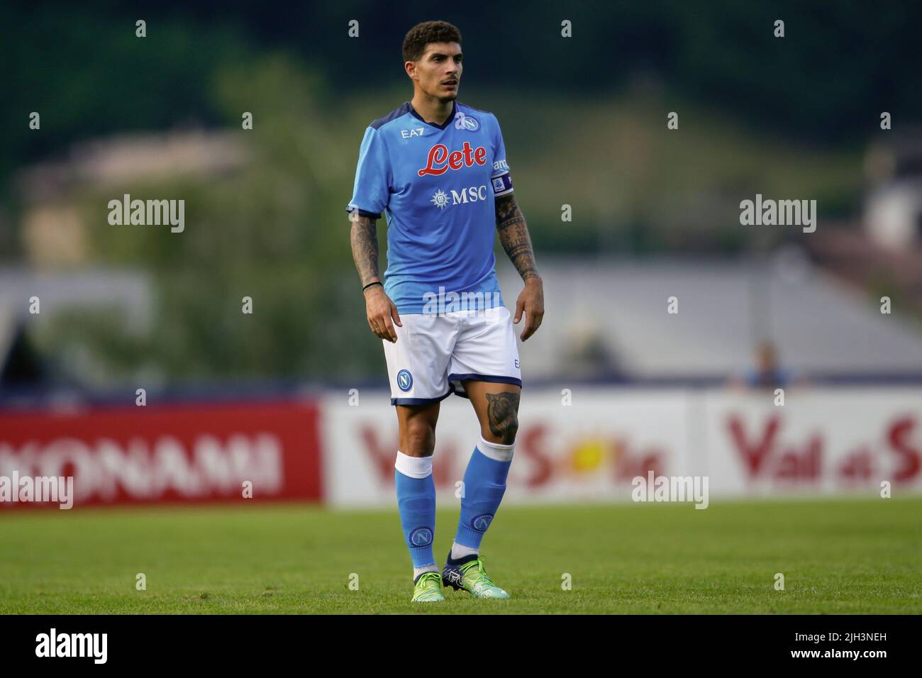 SSC Napoli's Italian defender Giovanni Di Lorenzo looks during friendly ...