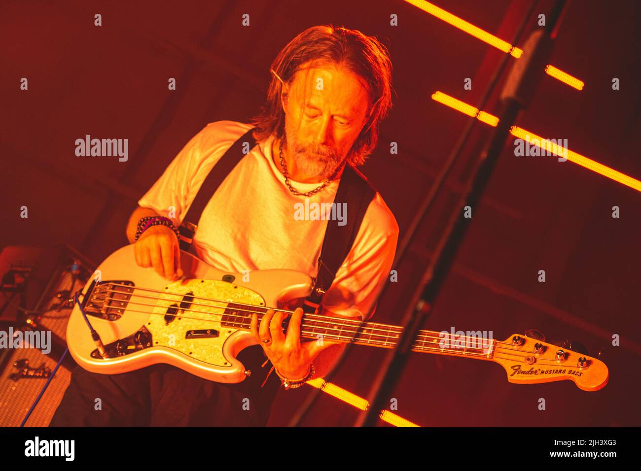 14/07/2022 - English rock band THE SMILE (Thom Yorke, Jonny Greenwood ...