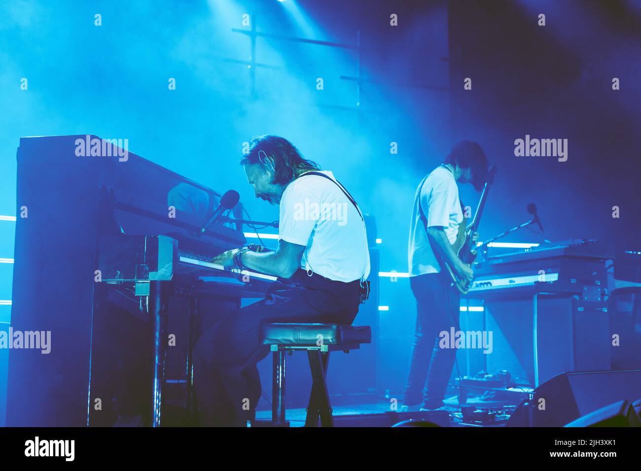 14/07/2022 - English rock band THE SMILE (Thom Yorke, Jonny Greenwood ...
