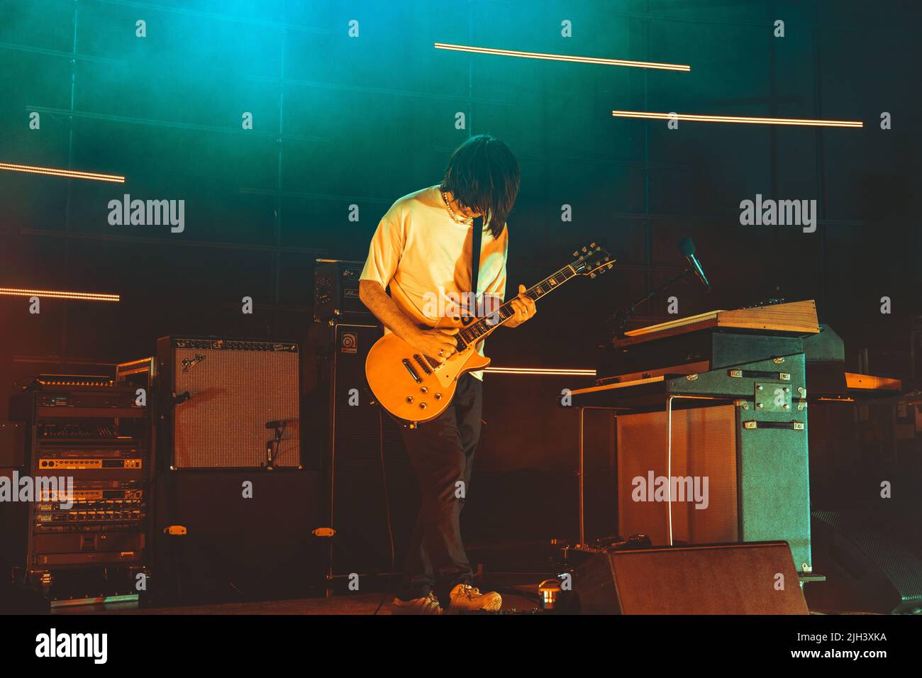 14/07/2022 - English rock band THE SMILE (Thom Yorke, Jonny Greenwood ...
