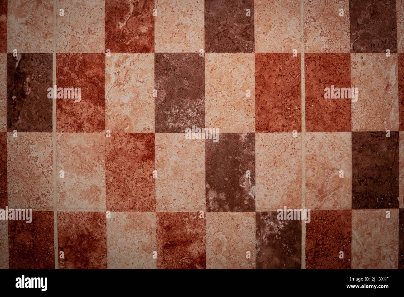 Red checkered tiles hi-res stock photography and images - Alamy