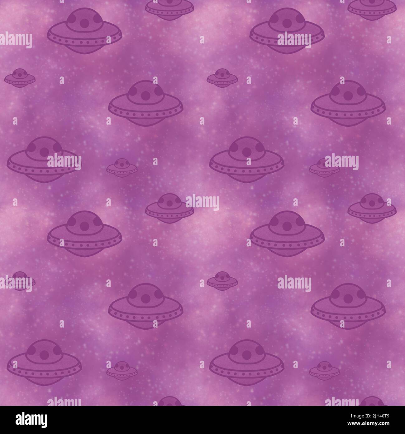 Spaceship seamless ufo pattern for kids and clothes print and ...