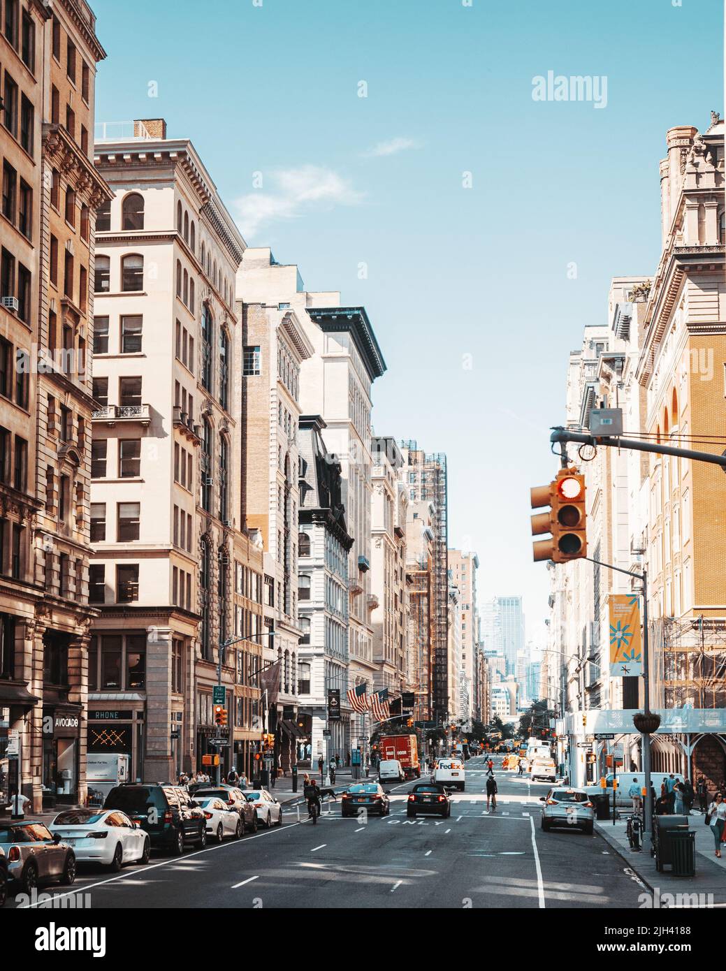 New York City Street Scene Stock Photo - Alamy