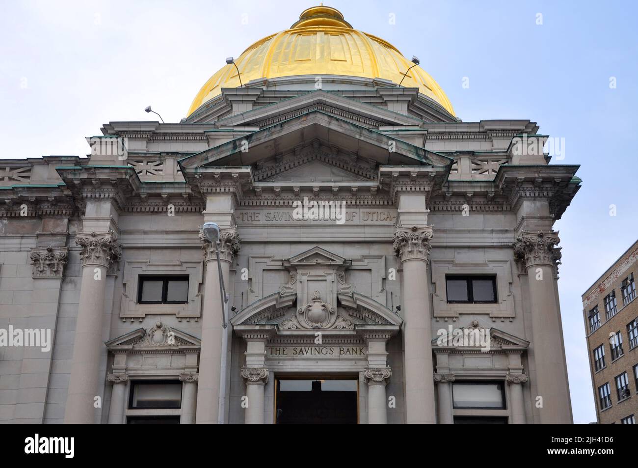 The Savings Bank of Utica was built in 1900 on 233 Genesee Street in ...