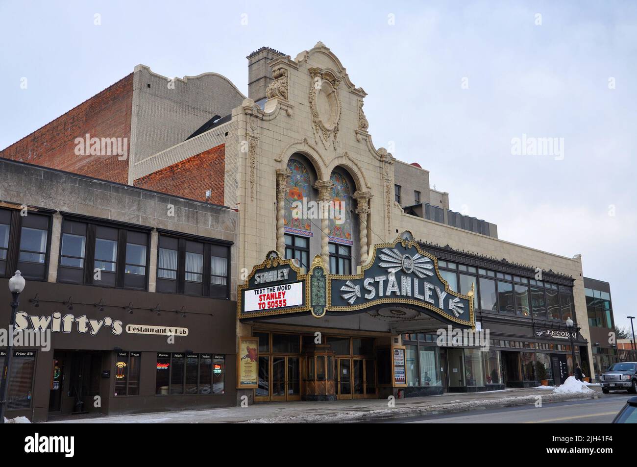 Stanley Theater is a historic Mexican Baroque style theater built in ...
