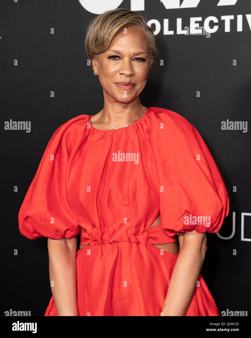 New York, NY - July 14, 2022: Tonya Lewis Lee attends special screening ...