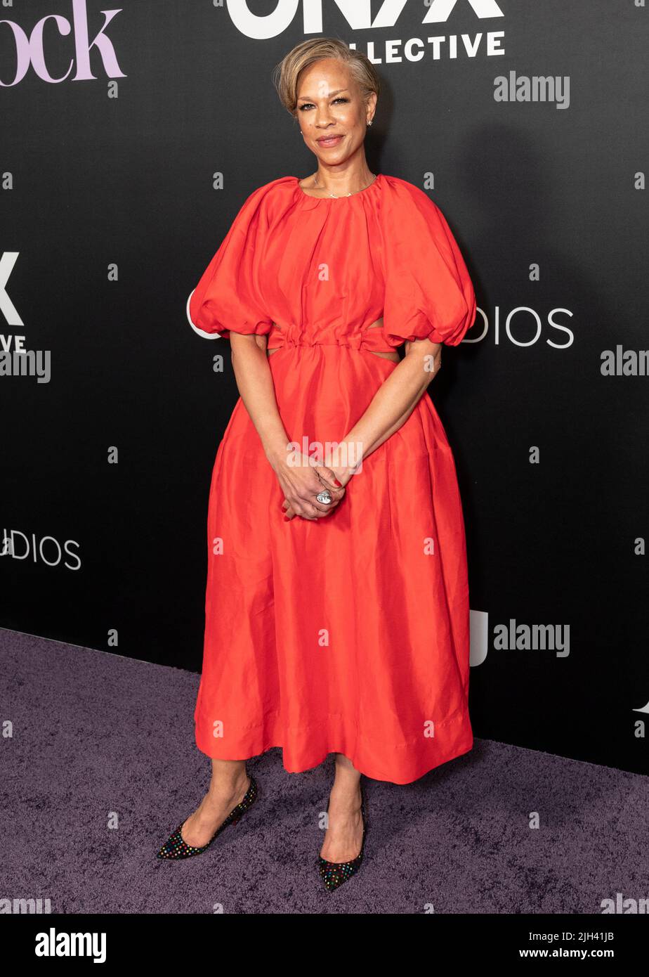 New York, NY - July 14, 2022: Tonya Lewis Lee attends special screening ...