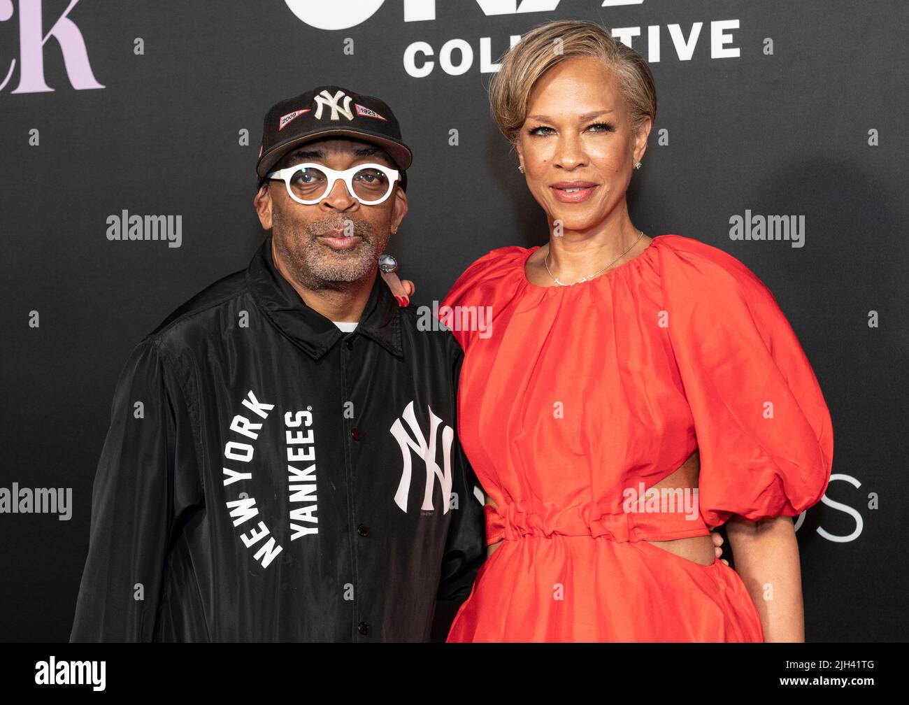 New York, NY - July 14, 2022: Spike Lee and Tonya Lewis Lee attend ...