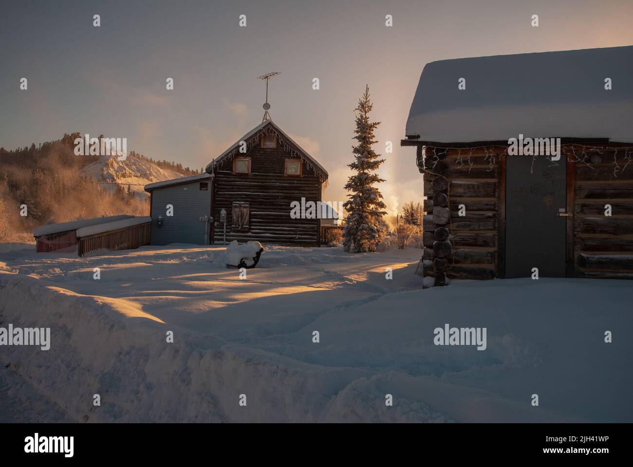 Old Hotel, Whitehorse, Yukon, Canada Stock Photo - Alamy