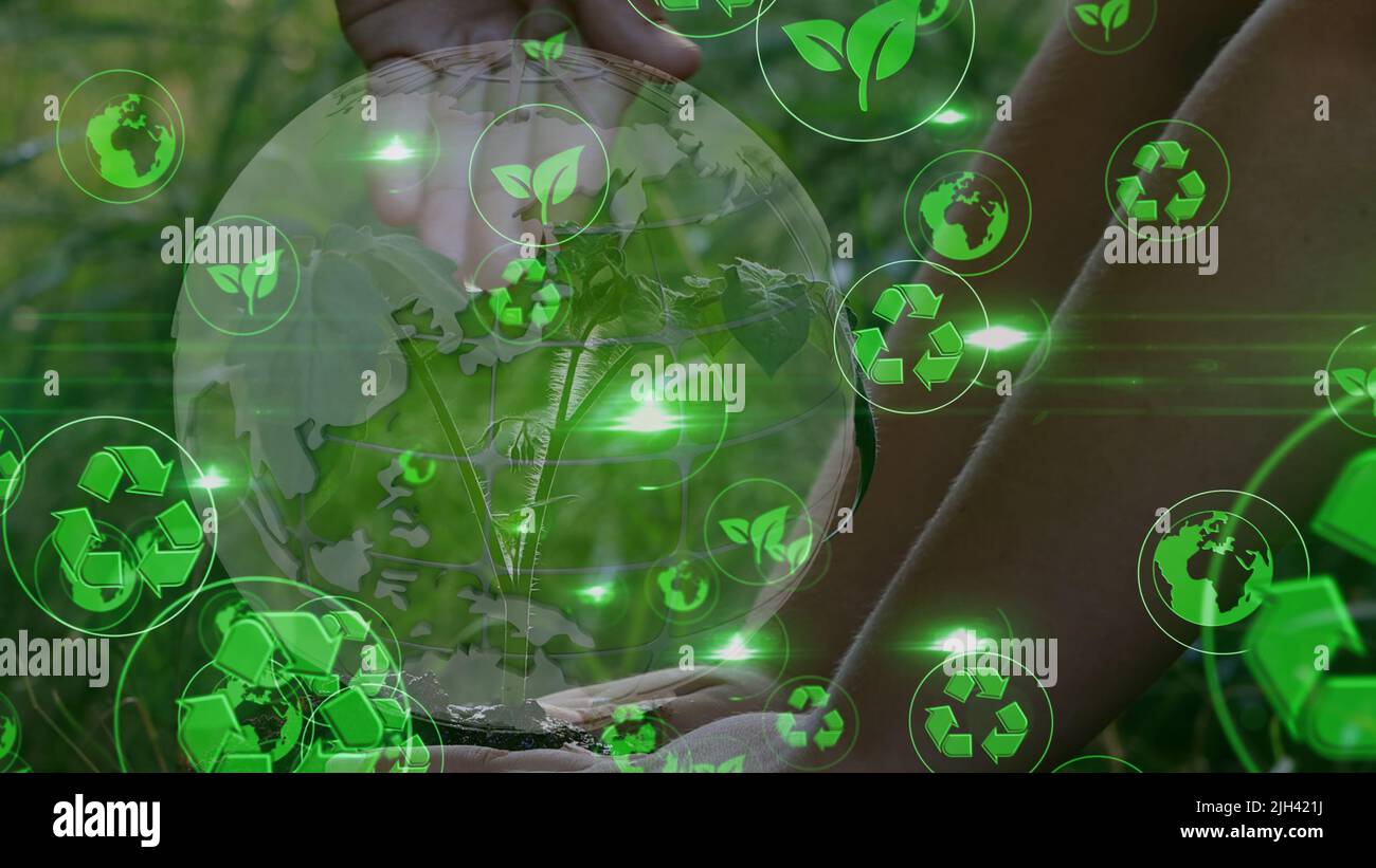 Future environmental conservation and sustainable ESG modernization ...