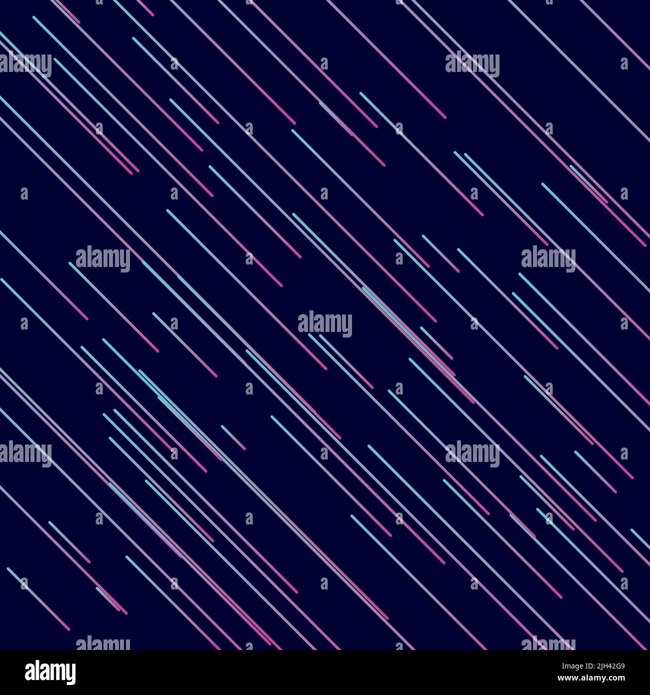 Cyberpunk Abstract Speed Lines Neon Light Particles Stripes Print